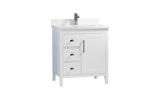 30" European Style Vanity | Vinpow Bath Centre