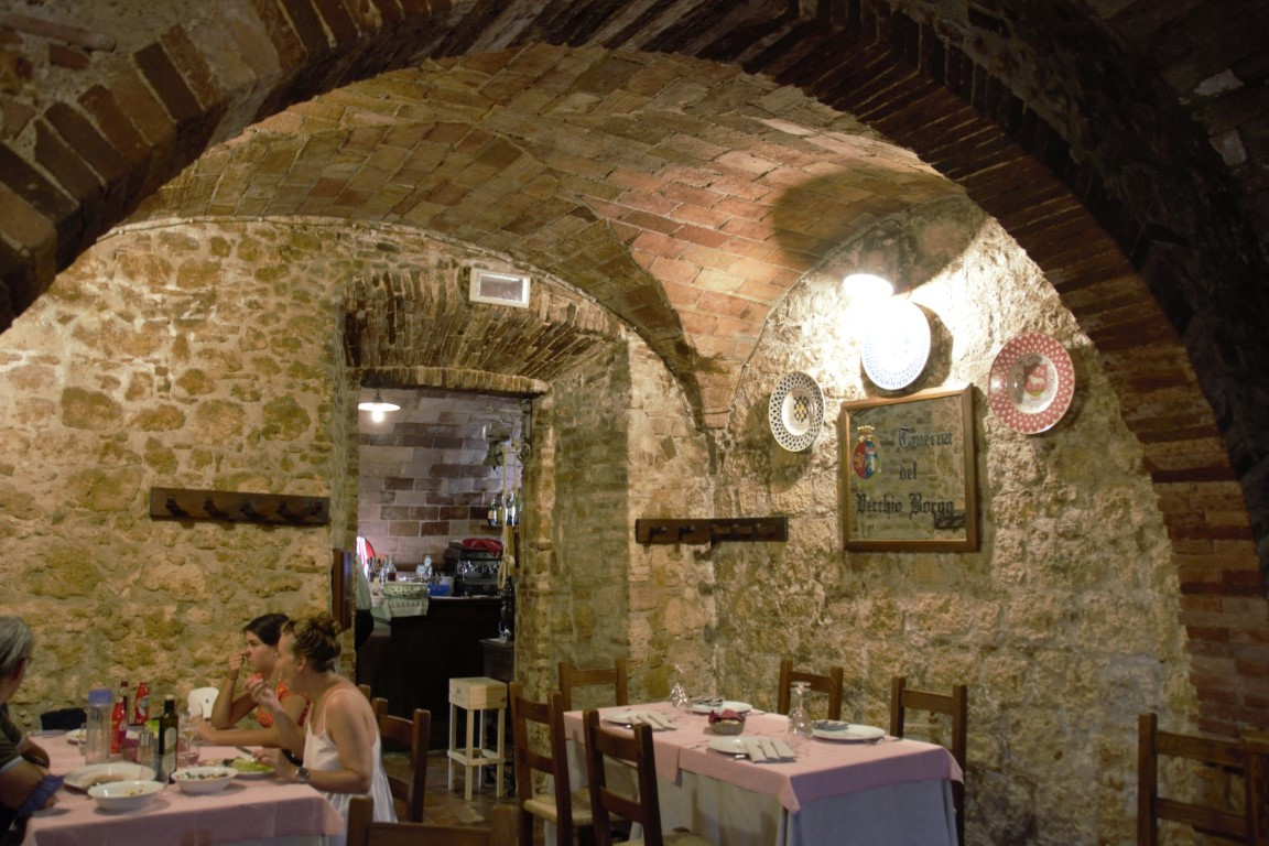 Taverna del Vecchio Borgo - the best restaurant in Massa Marittima
