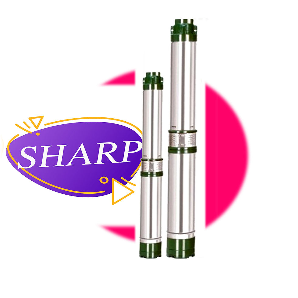 SHARP 1.5HP SUBMERSIBLE PUMPSET | water pumps store
