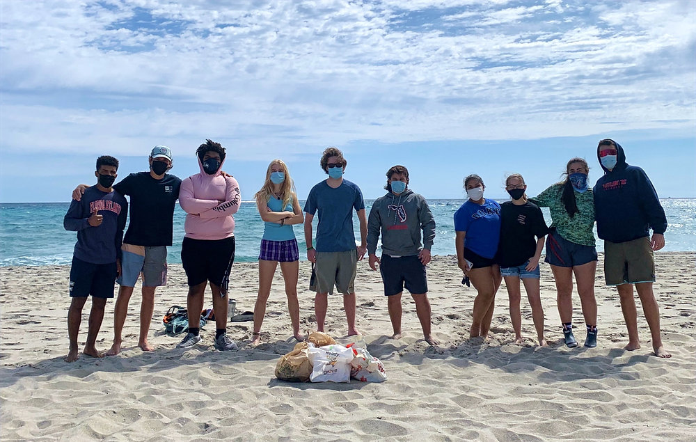 Helping the Community: Beach Cleanup