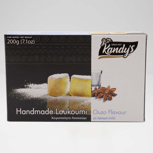 handgemachte Loukoumi 200g mit Ouzo-Geschmack | Die Olive der Shop
