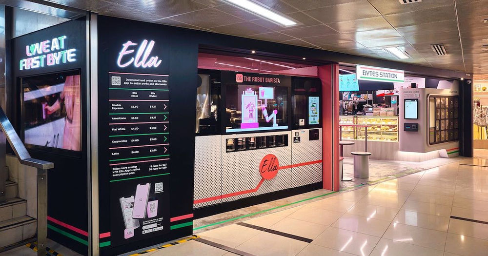 Ella The Robot Barista Debuts On Singapore’s Train Station Network — In ...