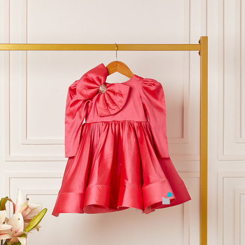 Hot Pink Fiona Gown | The Little Factory