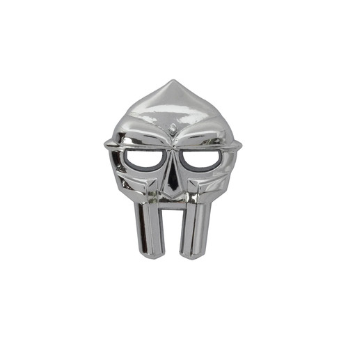 MF DOOM - Mask Chrome Pin | Bee Vinyl