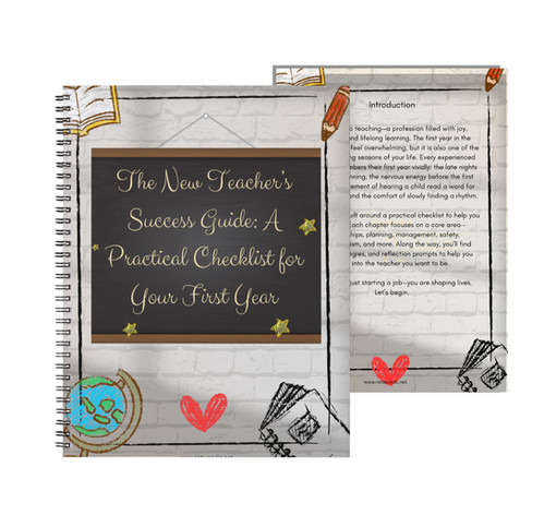The New Teacher’s Success Guide: A Practical Checklist for Your First ...