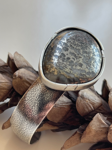 Textured Mohawkite Cuff | CHRISTINE LEADER