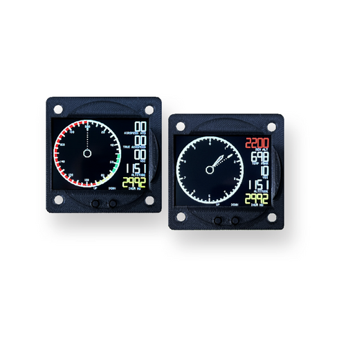 GEN-2 Multi-Function (ASI/VSI/ALTIMETER) | Radiant Technology