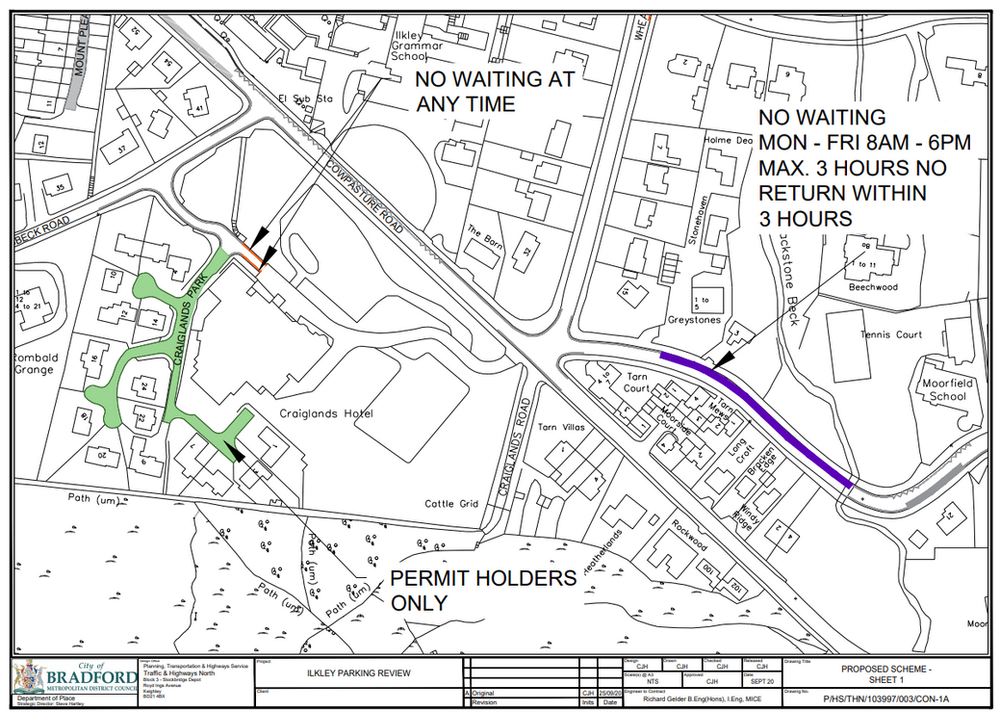 Consultation opened on Ilkley Parking Review Phase 2 amendments