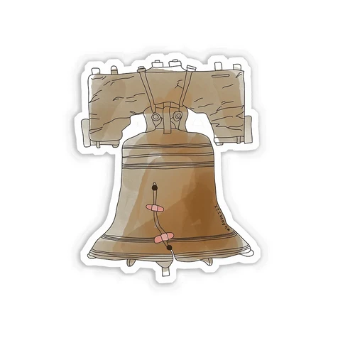 Liberty Bell Sticker | VIX Emporium