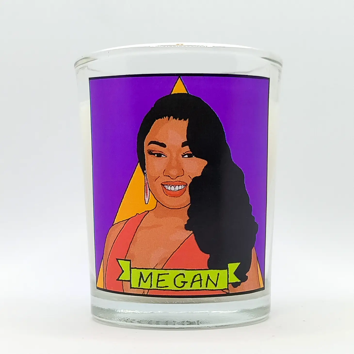 Megan Thee Stallion, Flaming Idols Votive Candle | VIX Emporium