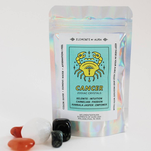 Zodiac Crystal Set: Cancer | VIX Emporium