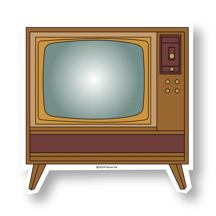 TV Sticker | VIX Emporium