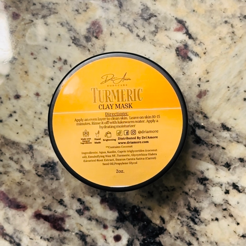Turmeric Clay Mask | Natural Skin Care | Body Butter | Black Owned | St ...