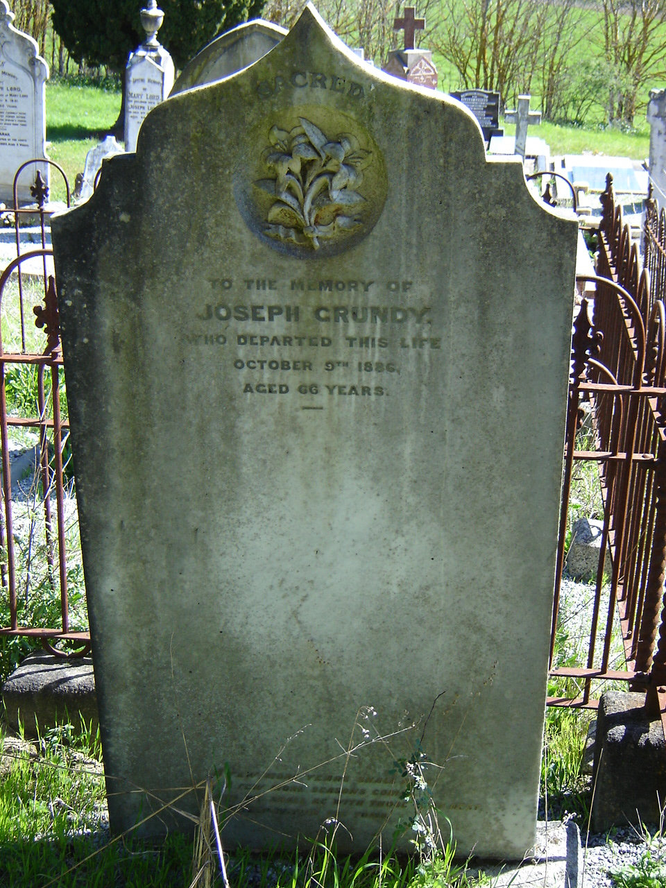 GRUNDY, Joseph