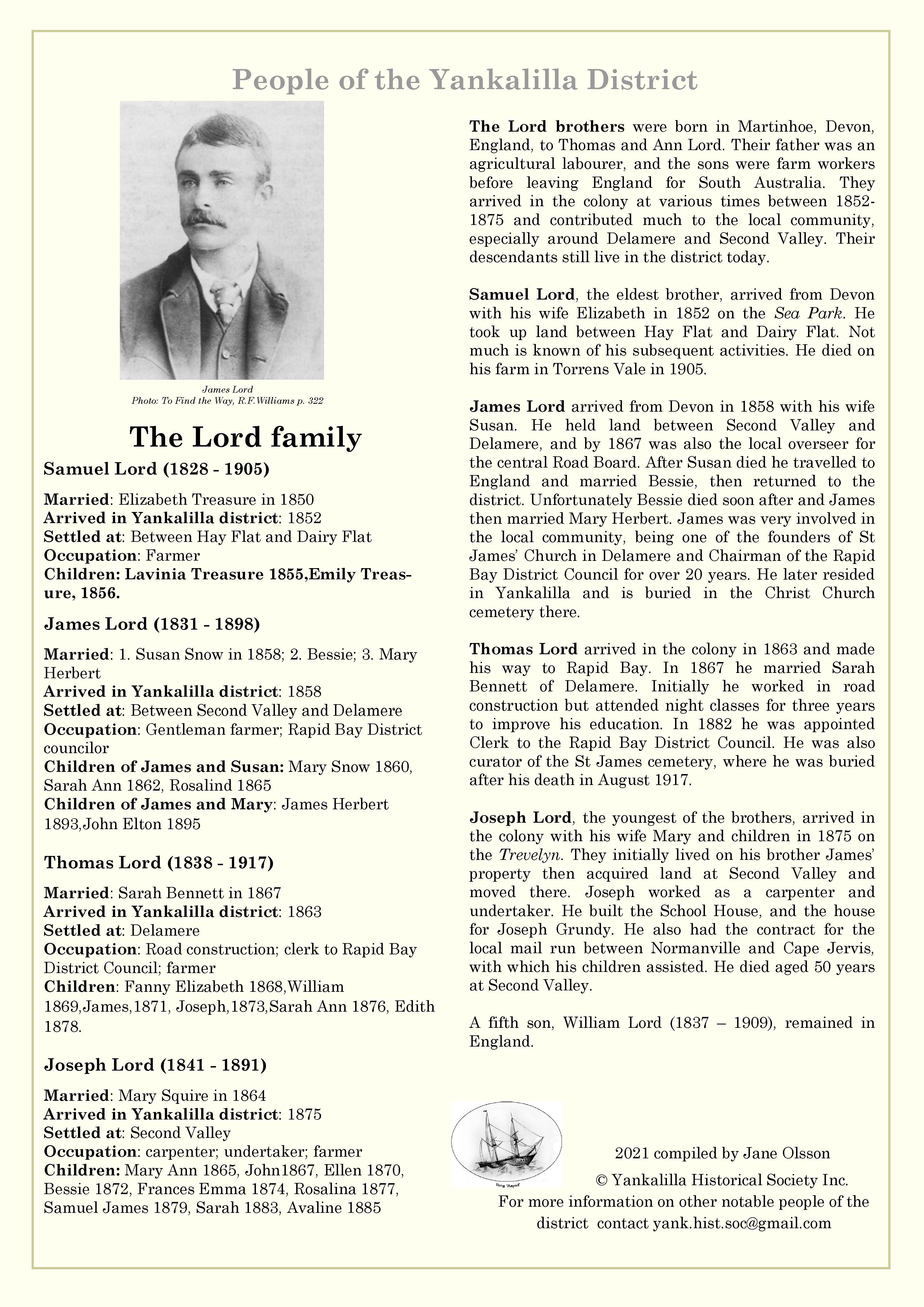 Lord, Family