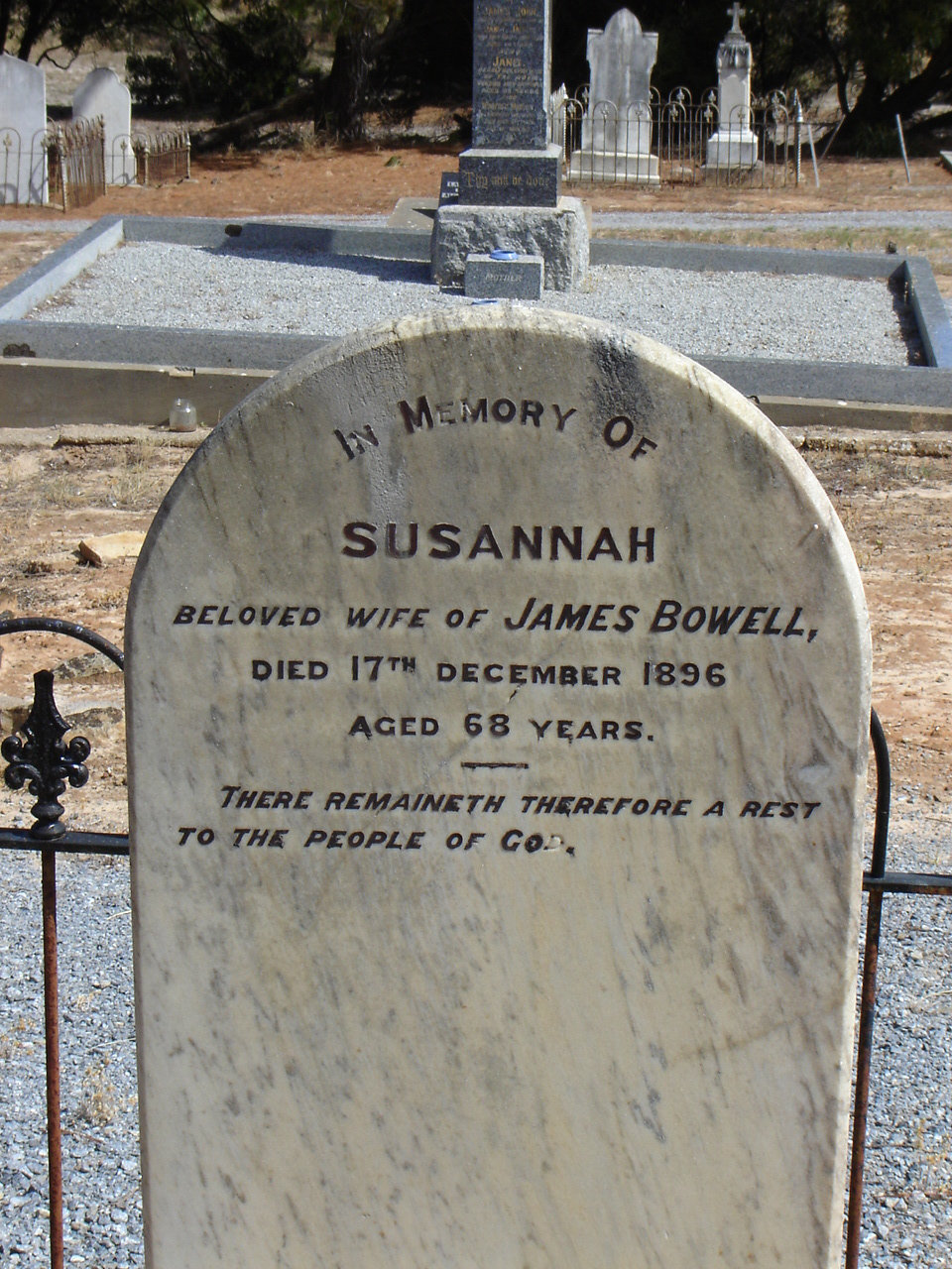 BOWELL, Susannah