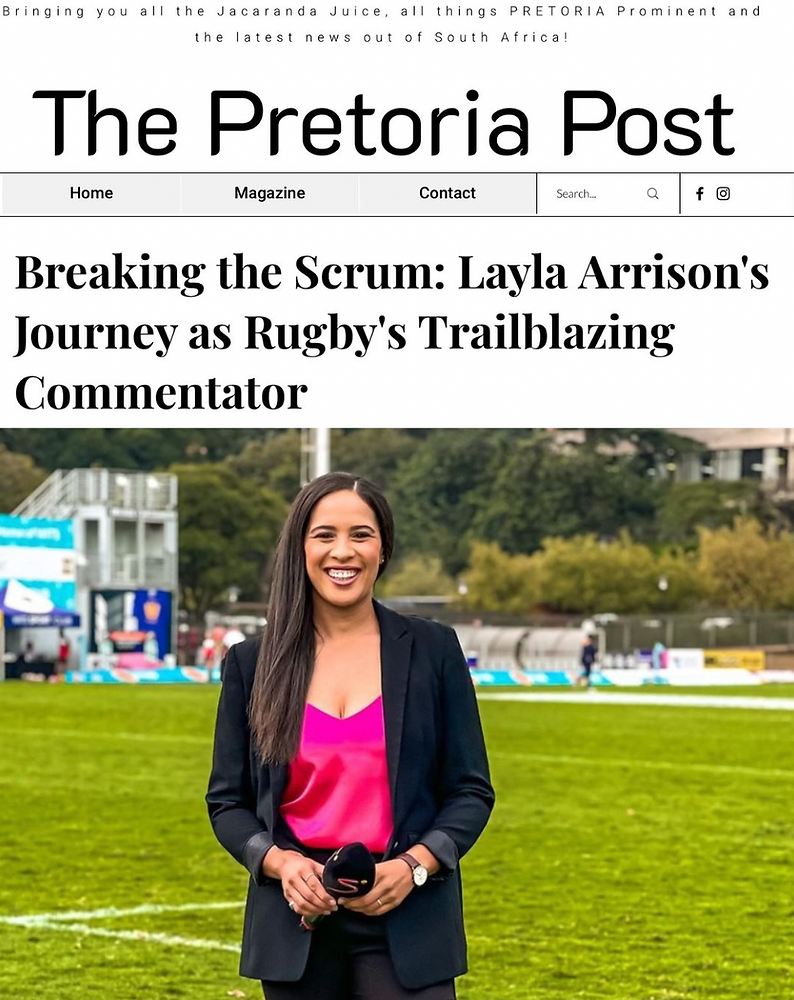 Layla Arrison: Breaking Ground as Rugby's Leading Commentator