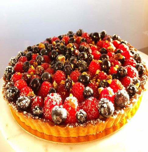 Tarte~ Fresh Blueberry & Raspberry | Adore Dessert Cafe