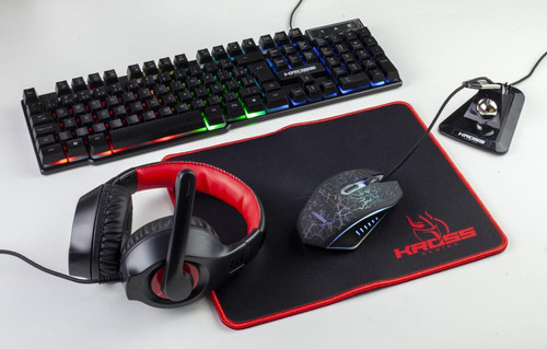 Kit Gamer 5 en 1 Kross Gaming | TicoGamer.com