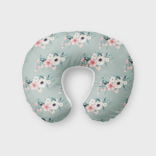 Rainbow Floral Boppy Pillow | Mary Popins