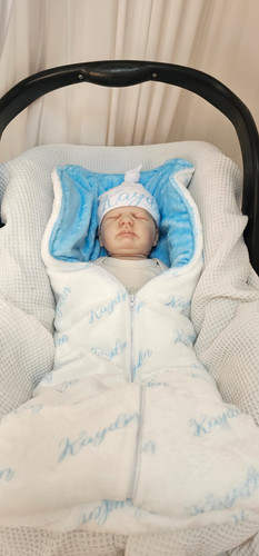 Custom Designed Safe and Snug Fleece Sleep Sack for Newborns - 3 months ...