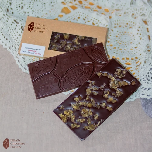 70% Tumma suklaa ja inkivääri / 70% mörk choklad & ingefära | Chocolate ...