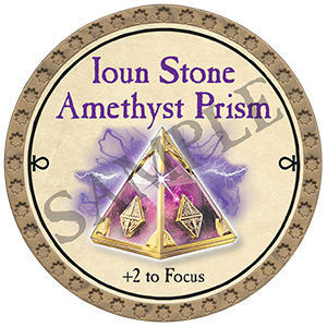 Ioun Stone Amethyst Prism | True Dungeon
