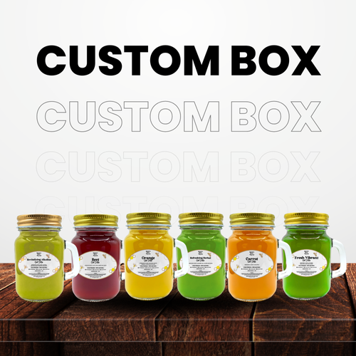 Custom Box (Pack 6 Shots) | Queens Juice Therapy
