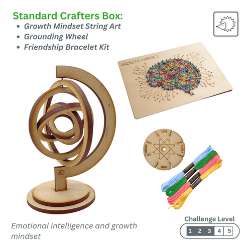 Emotional Intelligence and Growth Mindset- Crafters Box | Little Crafters