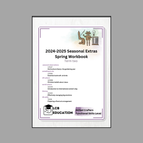 Spring 2025: Functional Skills Level Workbook | LCB Education