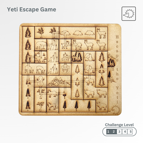 Yeti - Escape the Maze Game | Little Crafters