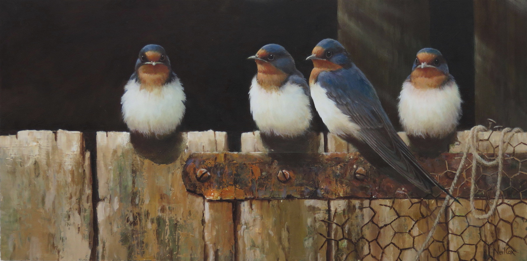 Neil Cox Wildlife & Landscape Artist | Devon | Otterton