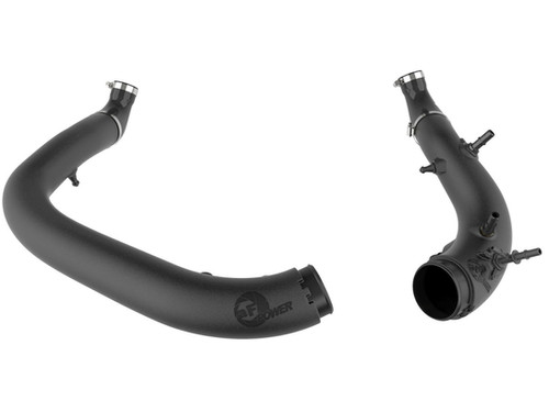 2018-2021 Expedition aFe POWER Turbo Inlet Pipe Black 3.5L Boost Tubes ...