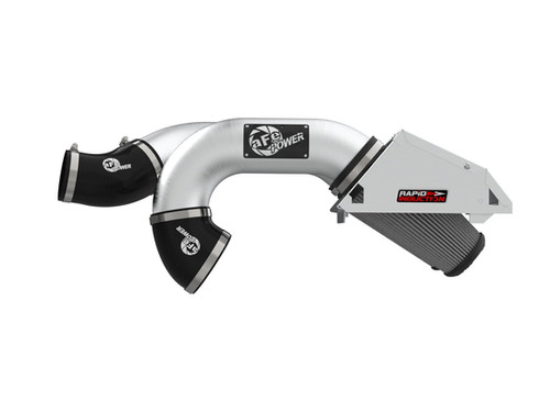 2021+F-150/Raptor 3.5L aFe Rapid Induction Intake w/Pro DRY S (Brushed ...