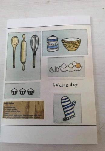 Baking Day Small Notebook | Devon Artisan Hub