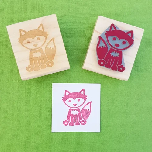 Fox Rubber Stamp | Devon Artisan Hub