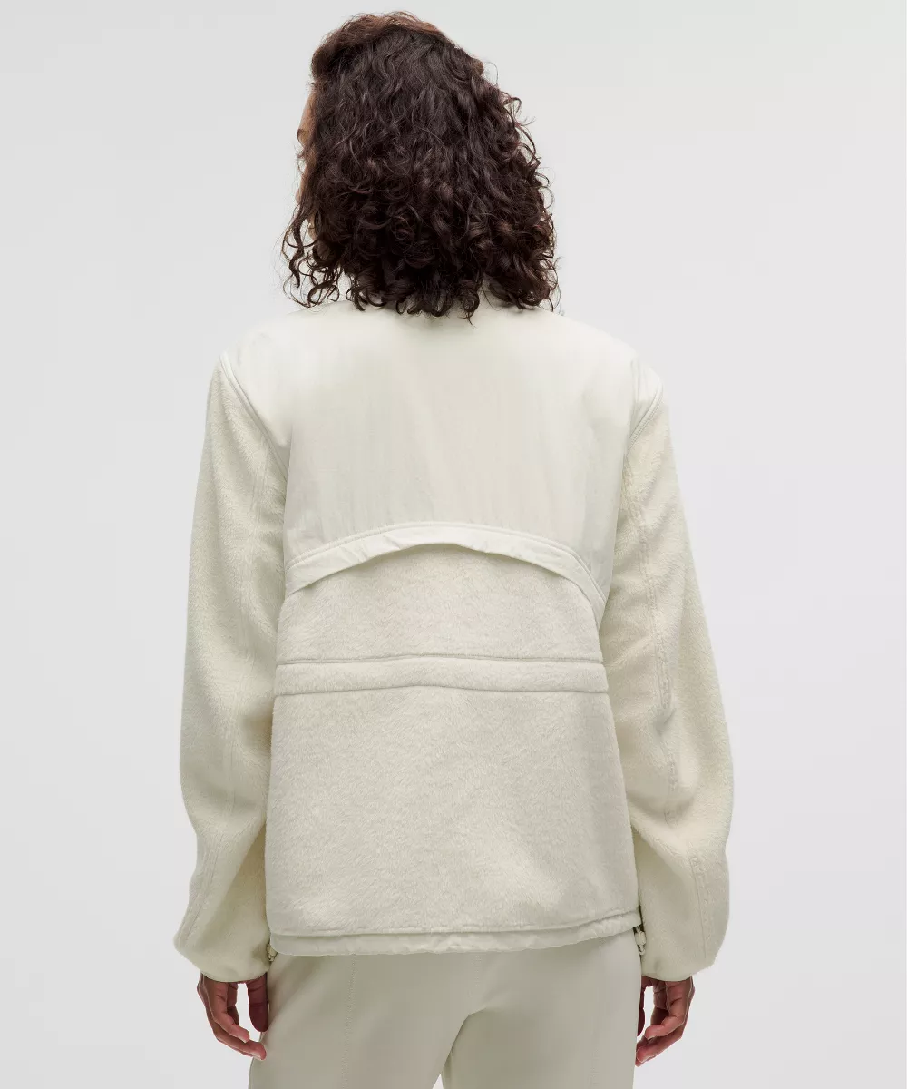 Cinch-Waist Fleece Jacket | The Wellness Plate
