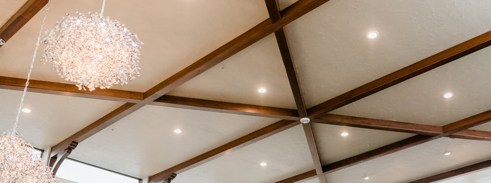 Hardwood Ceiling Material | Hardwood Design Company | Texas