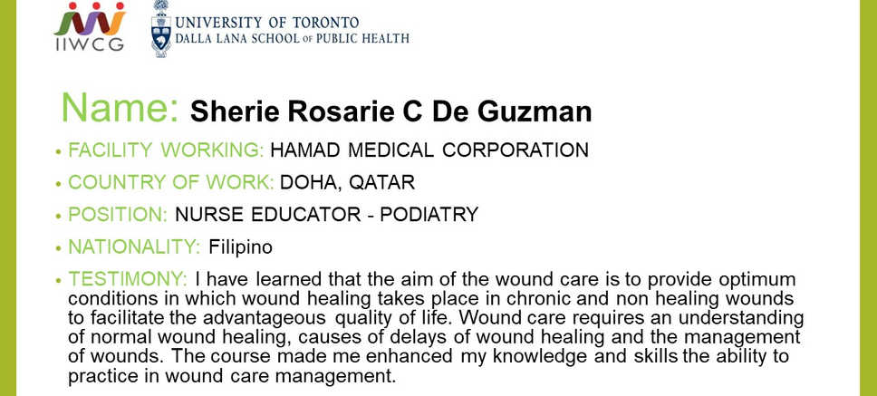 IIWCG | About Us | International Inter-Professional Wound Care Group