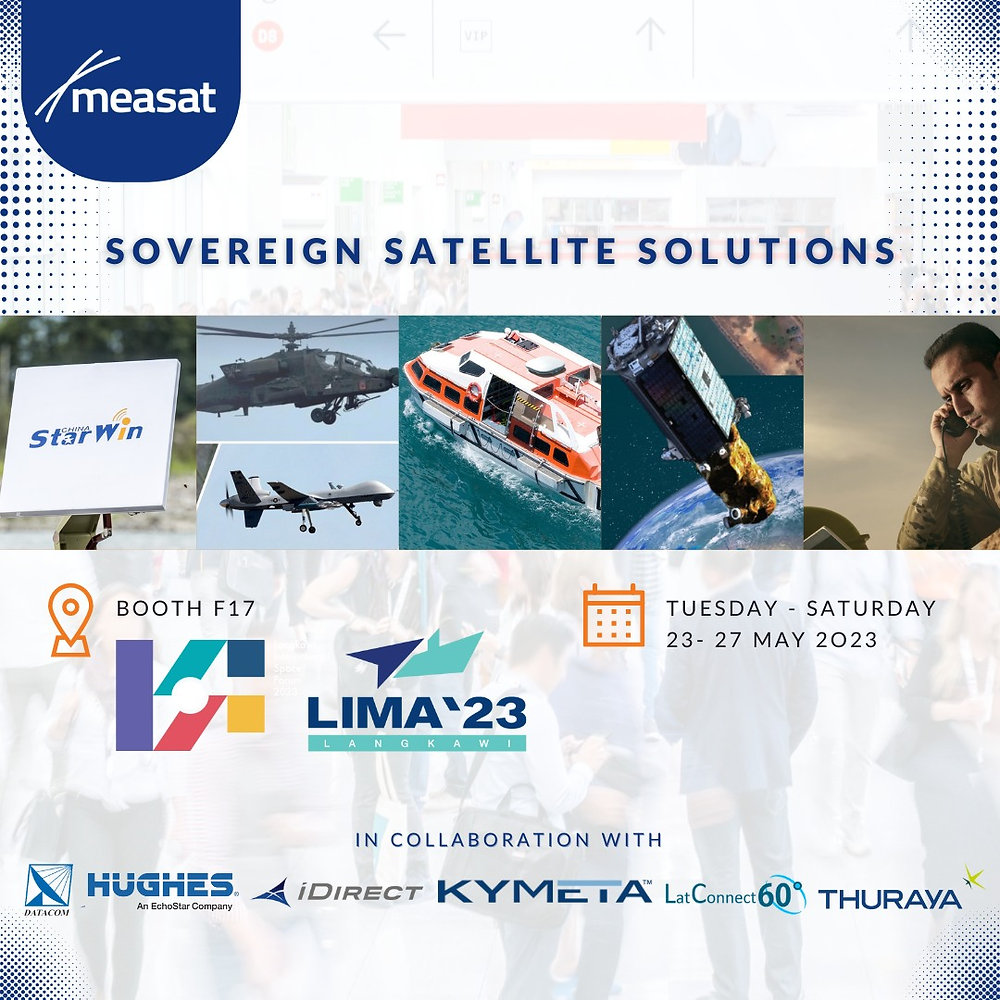 MEASAT showcases innovative national security solutions at LISF@LIMA 2023