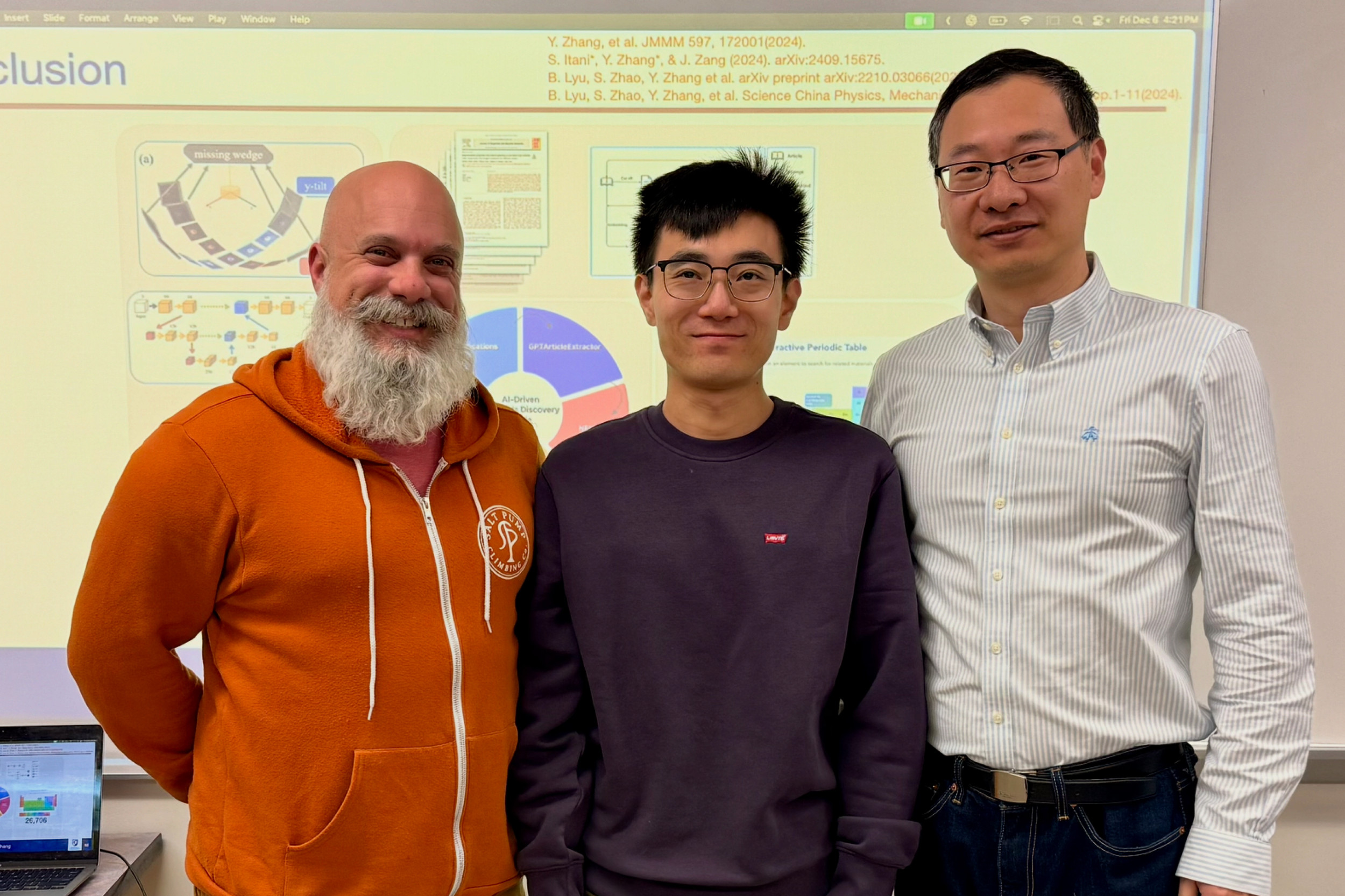 Congrats to Yibo Zhang for successfully defending his PhD thesis!