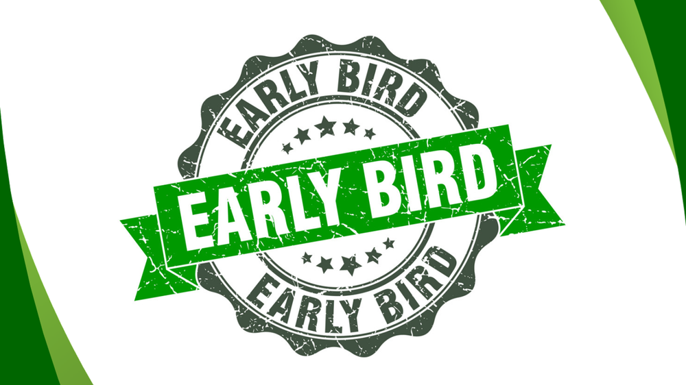 Junior EARLY BIRD Registration Opens