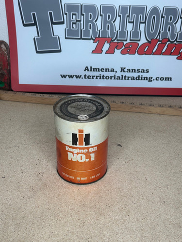 IH No. 1 Engine Oil Quart Can | Territorial Trading