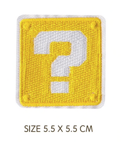Super Mario Question Mark Box | Patchify.co