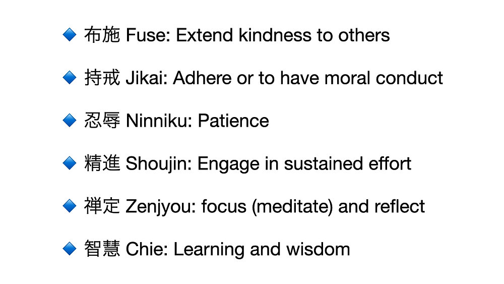 Every day, do one Good act