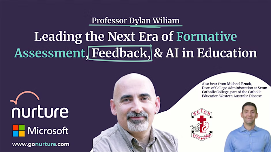 Leading the Next Era of Formative Assessment, Feedback, and AI in Education (Nurture) | CNA
