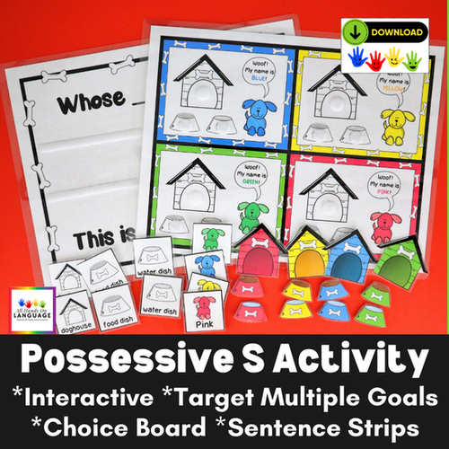 Possessive 'S Interactive Activity, Use in Sentences to Ask & Answer ...
