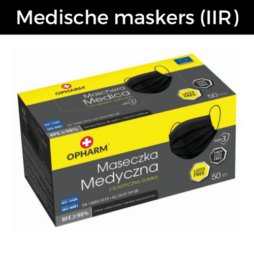 Zwarte maskers MED | greatbear.be