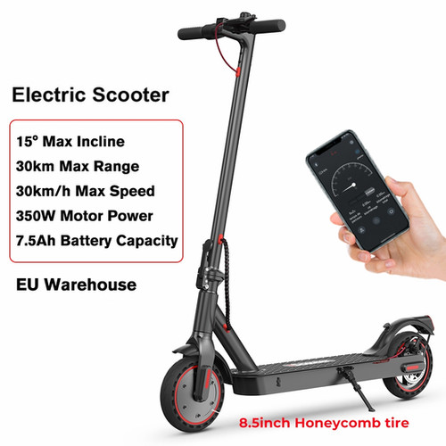 i9 8.5 inch Electric Scooter 350W 7.5Ah Scooter for Adults 30km/h Speed ...
