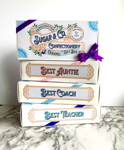 Customized Caramel Gift Box | Sugarandcofinefoods